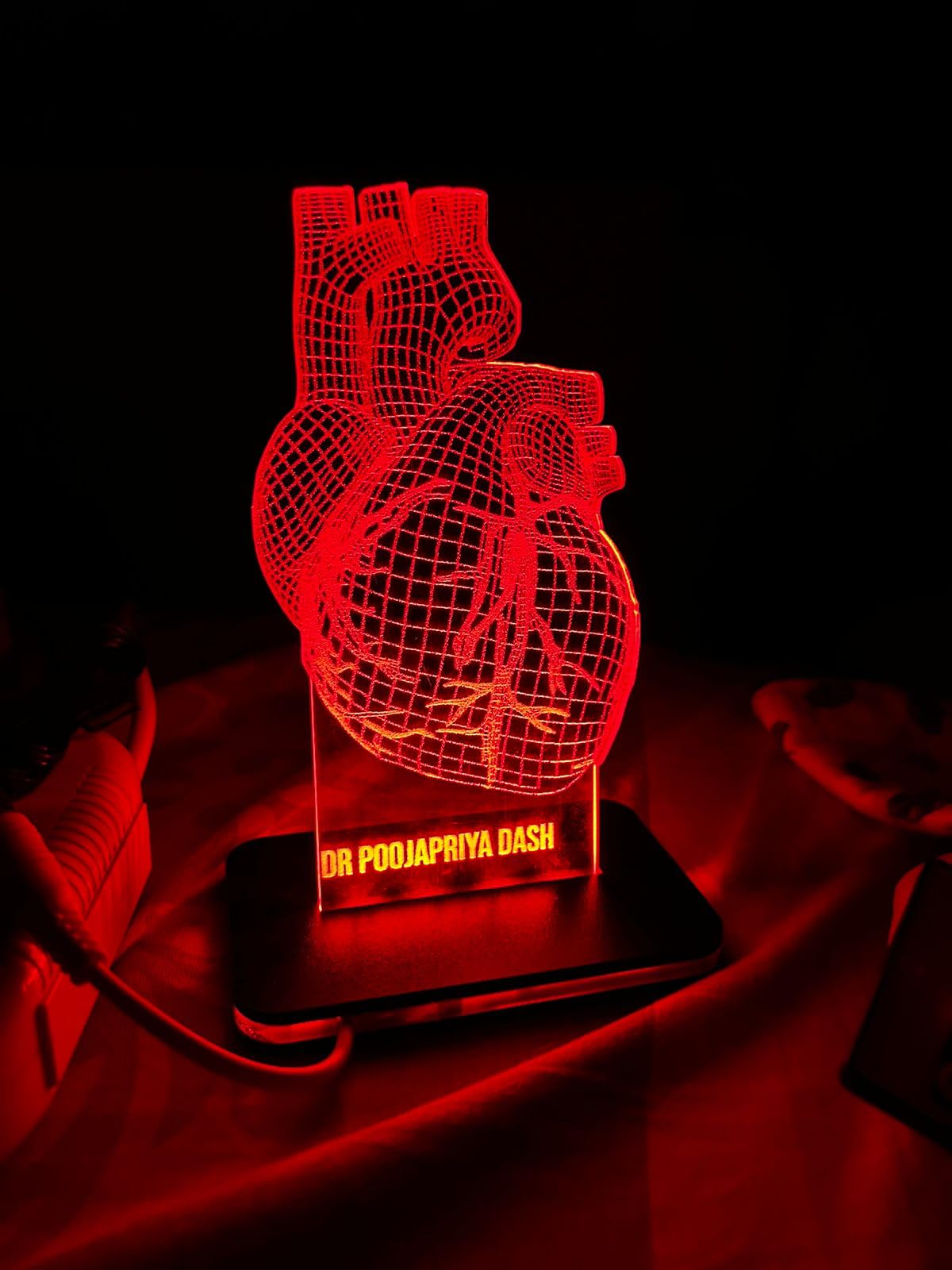 Buy StarLaser Personalized Night Light | Custom LED Lamp Gift for ...