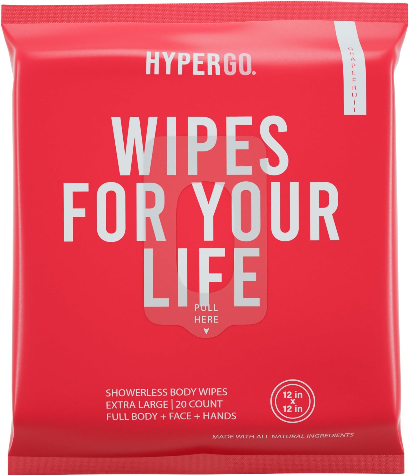 Amazon.com: XL Wet Wipe Cleansing Body Wipes All Natural - 10 Pack ...