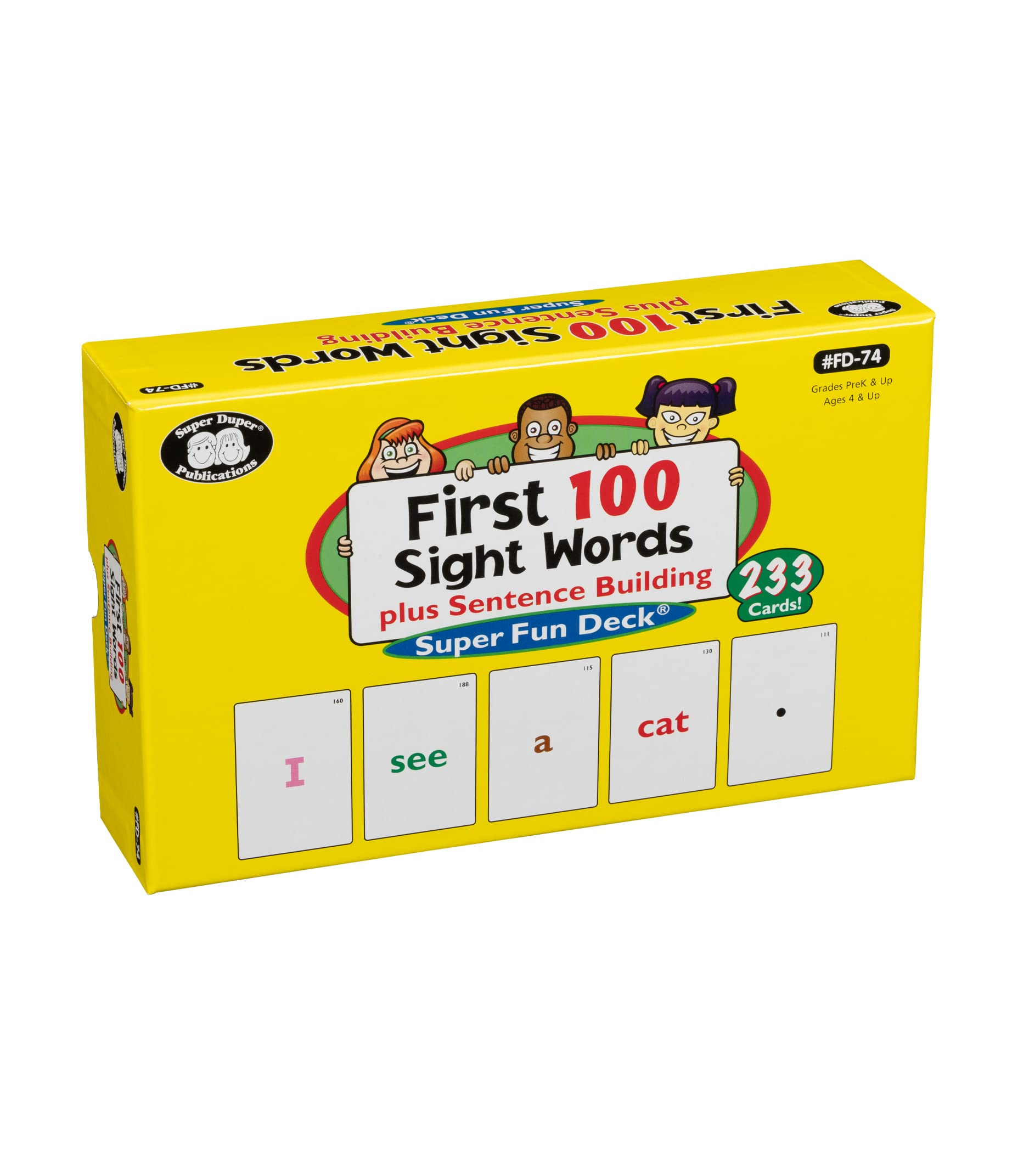 Amazon.com: Super Duper Publications | First 100 Sight Words Plus ...