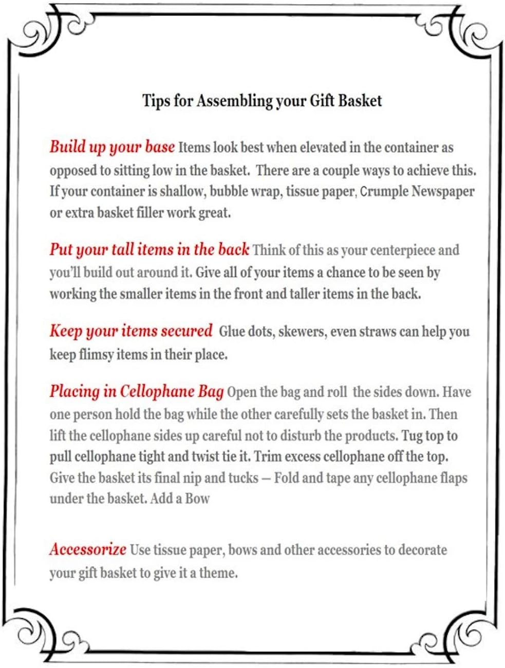 Buy Gift Basket Making Kit Do It Yourself Diy Build Your Own Gift ...