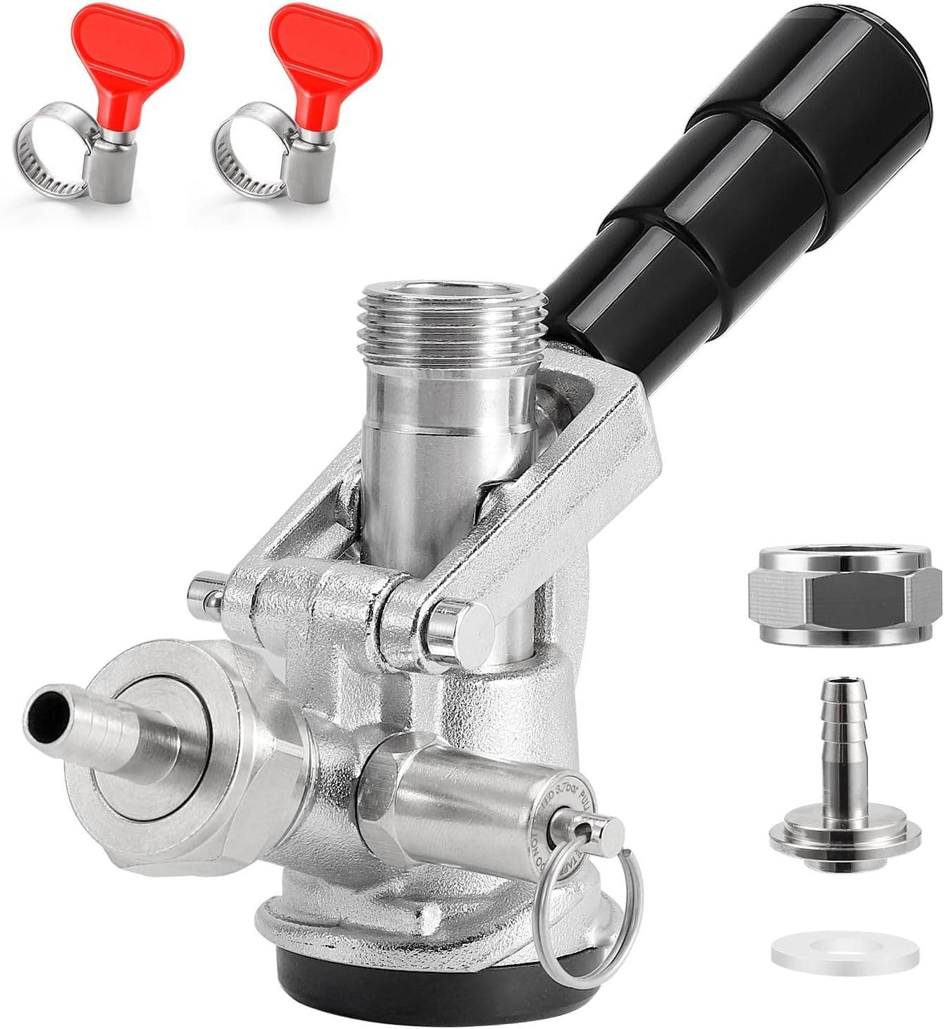 Amazon.com: Imaictuu Sankey Keg Coupler D System Kegerator Tap ...