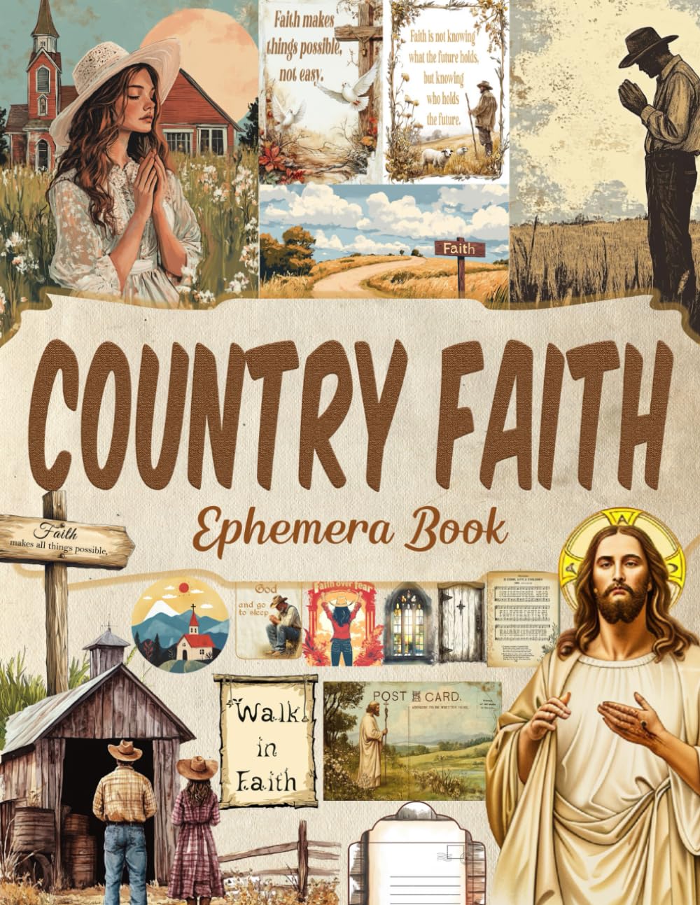 Country Faith Ephemera Book: A Collection of Countryside Illustrations ...