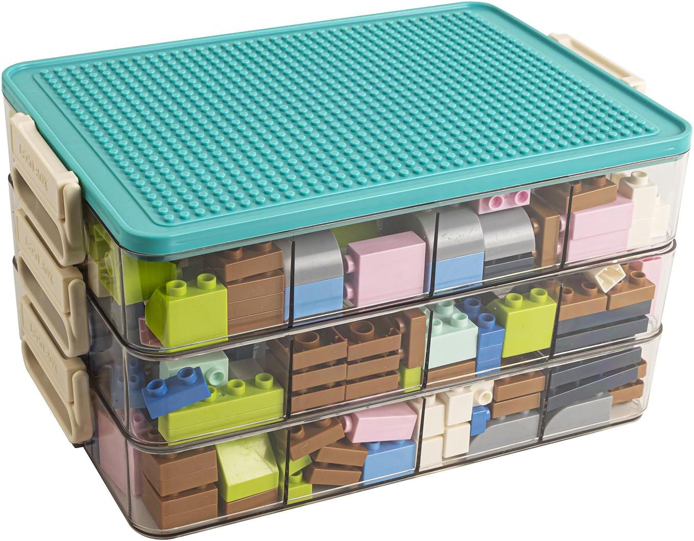 Amazon.com: AEEISHOMEREFORM 3 Layers Toy Organizer Bins with ...