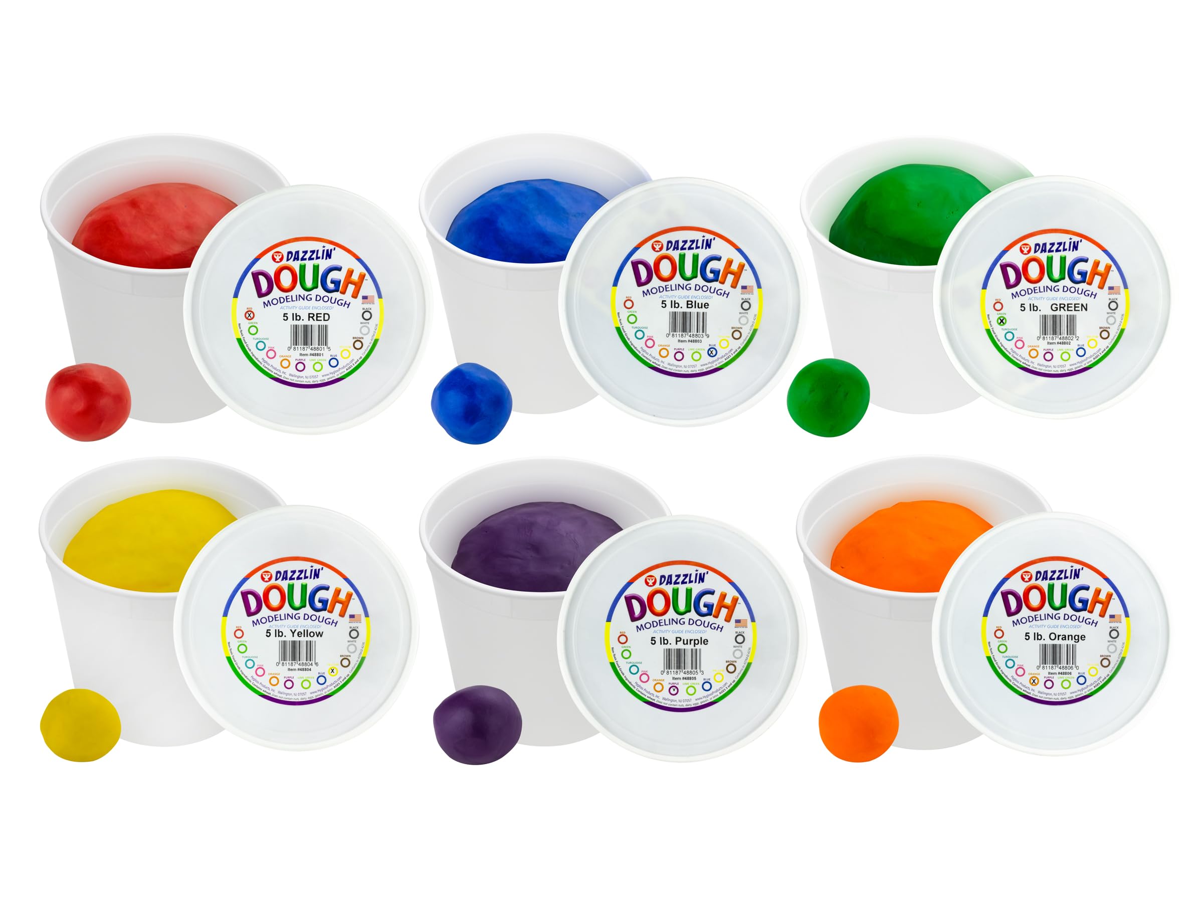 Snapklik.com : Hygloss Play Modeling Dough - 30lb. Dough Unscented ...