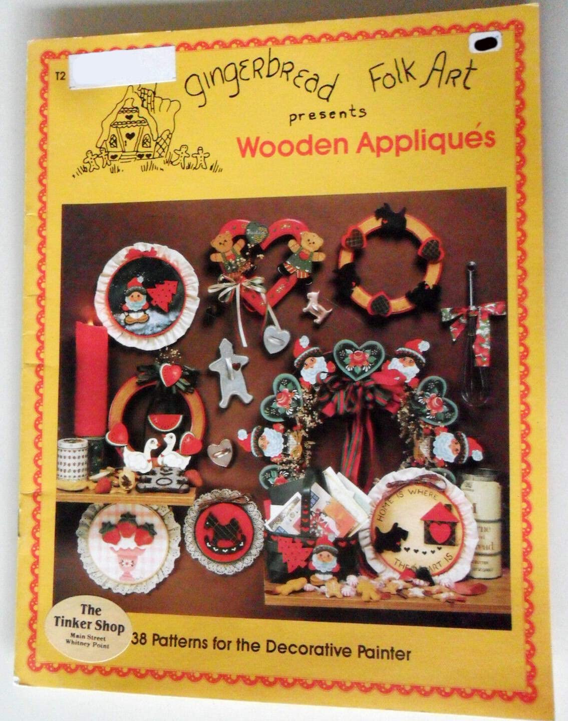 Gingerbread Folk Art Presents Wooden Appliqués 38 Patterns for the ...