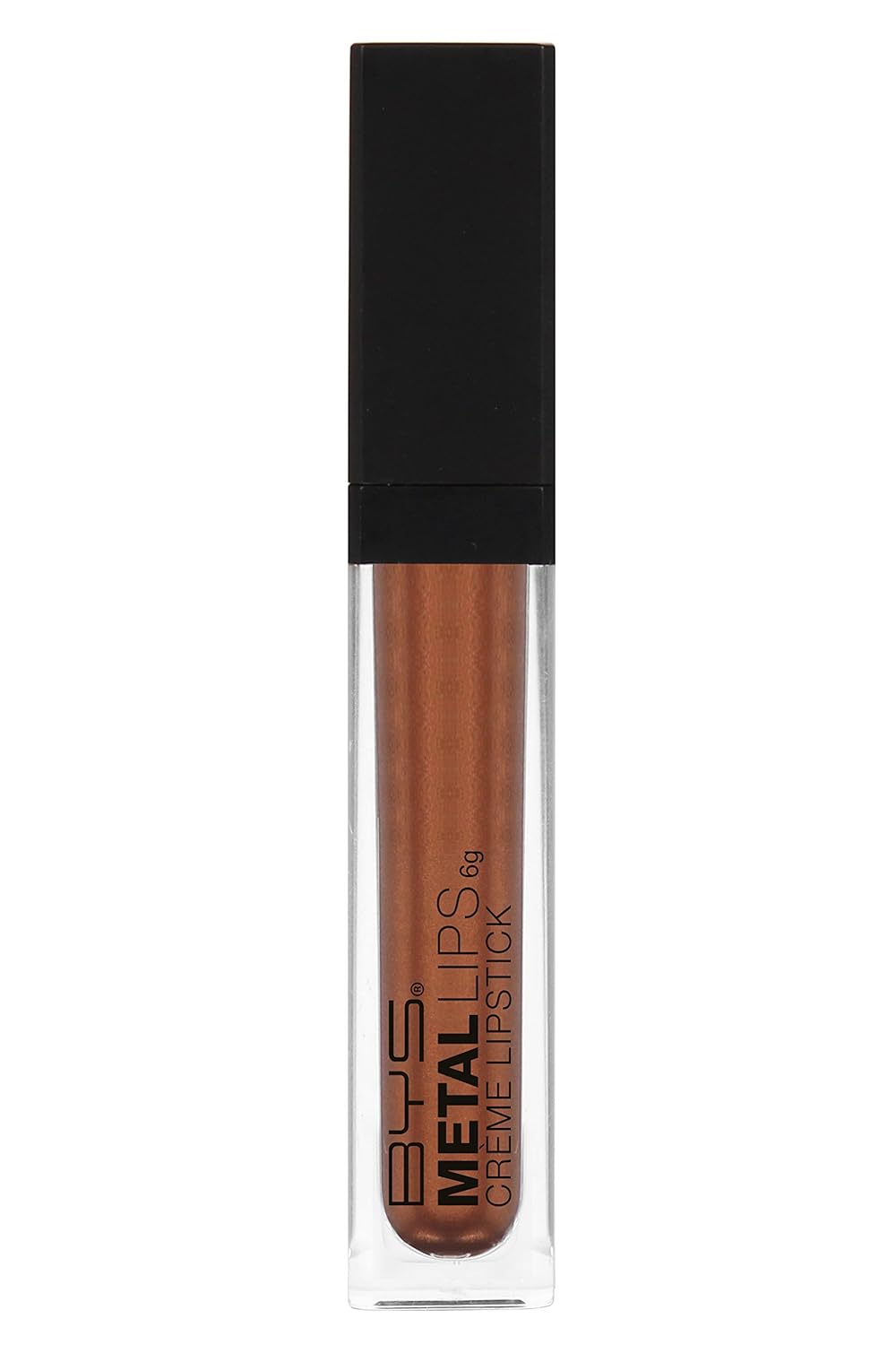 Amazon.com : BYS Metal Lips Liquid Crème Lipstick - Copper Penny, Fade ...