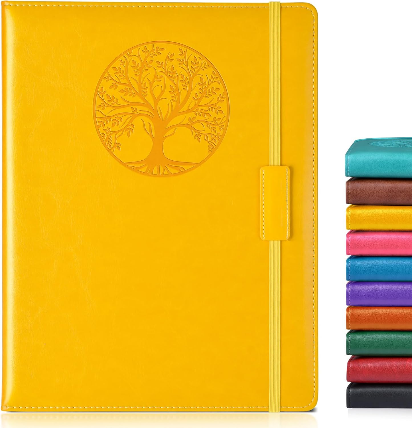 Amazon.com : Lined Journal Notebook for Women Men,256 Pages A4 Large ...