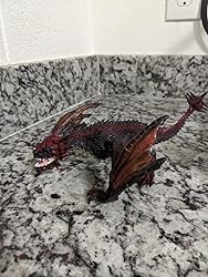 Amazon.com: 8" Dragon Toy Figure, Realistic Plastic Ancient ...