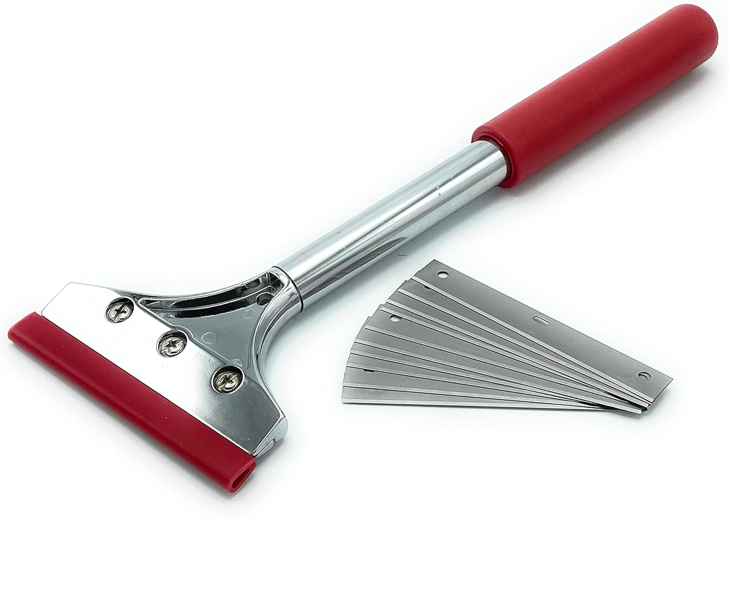 Deluxe flooring scraper 12 inch long with 10x4 inch blade : Amazon.co ...