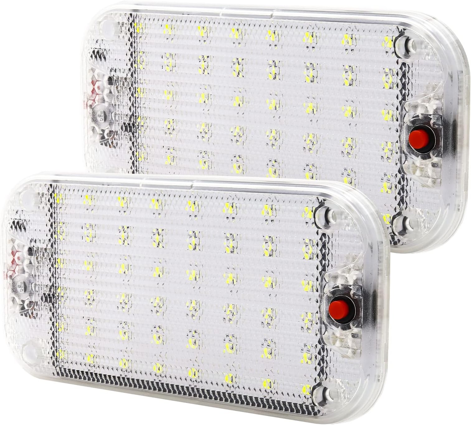 Amazon | YnGia 室内灯 LED 12V、室内灯 LED 24V、車内灯 LED ルームランプ 車内灯 LED 後付け LEDルームランプ 車用 LED ルームランプ 増設 ...