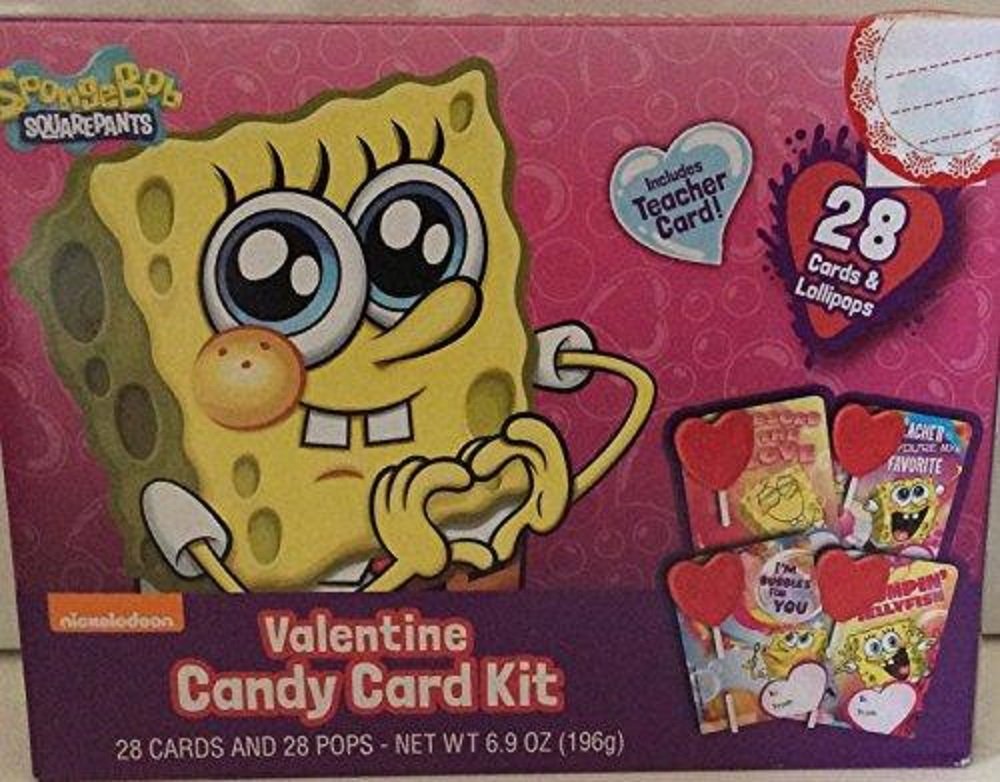 Spongebob Valentine Cards Gary Carta De San Valentin/Valentine Day