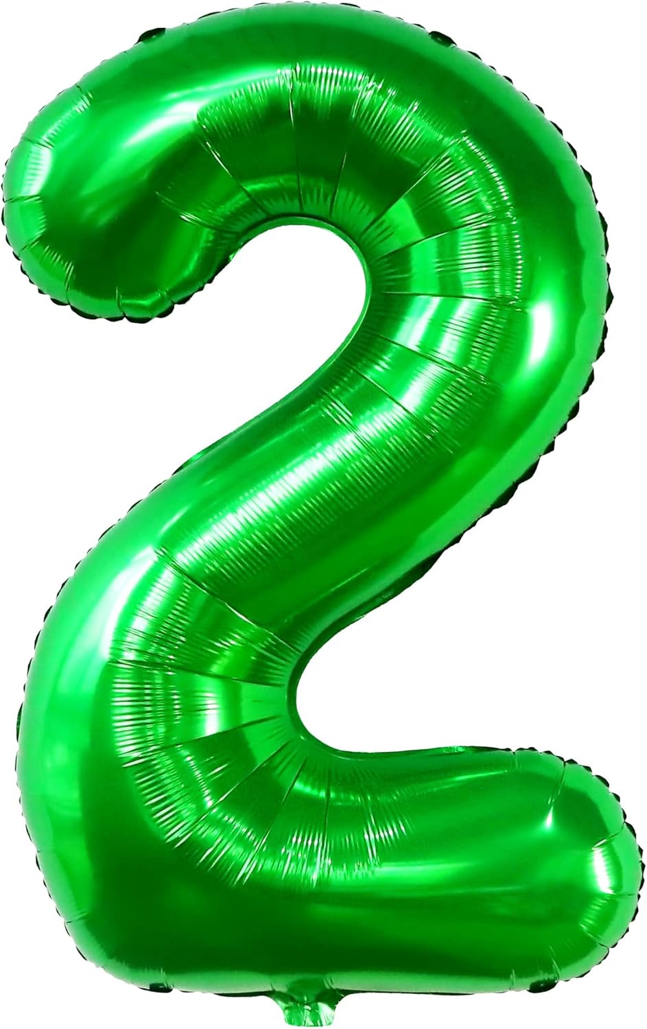 Globo gigante verde oscuro del número 2, 40 pulgadas, número 2, globo ...