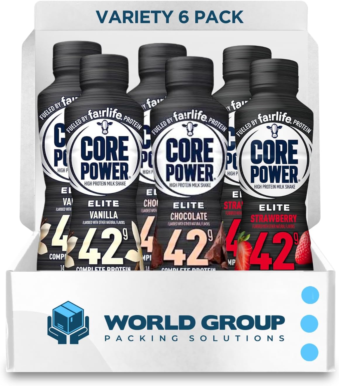 Amazon.com: Core Power Elite High Protein Shake (42g), Strawberry, 14 ...