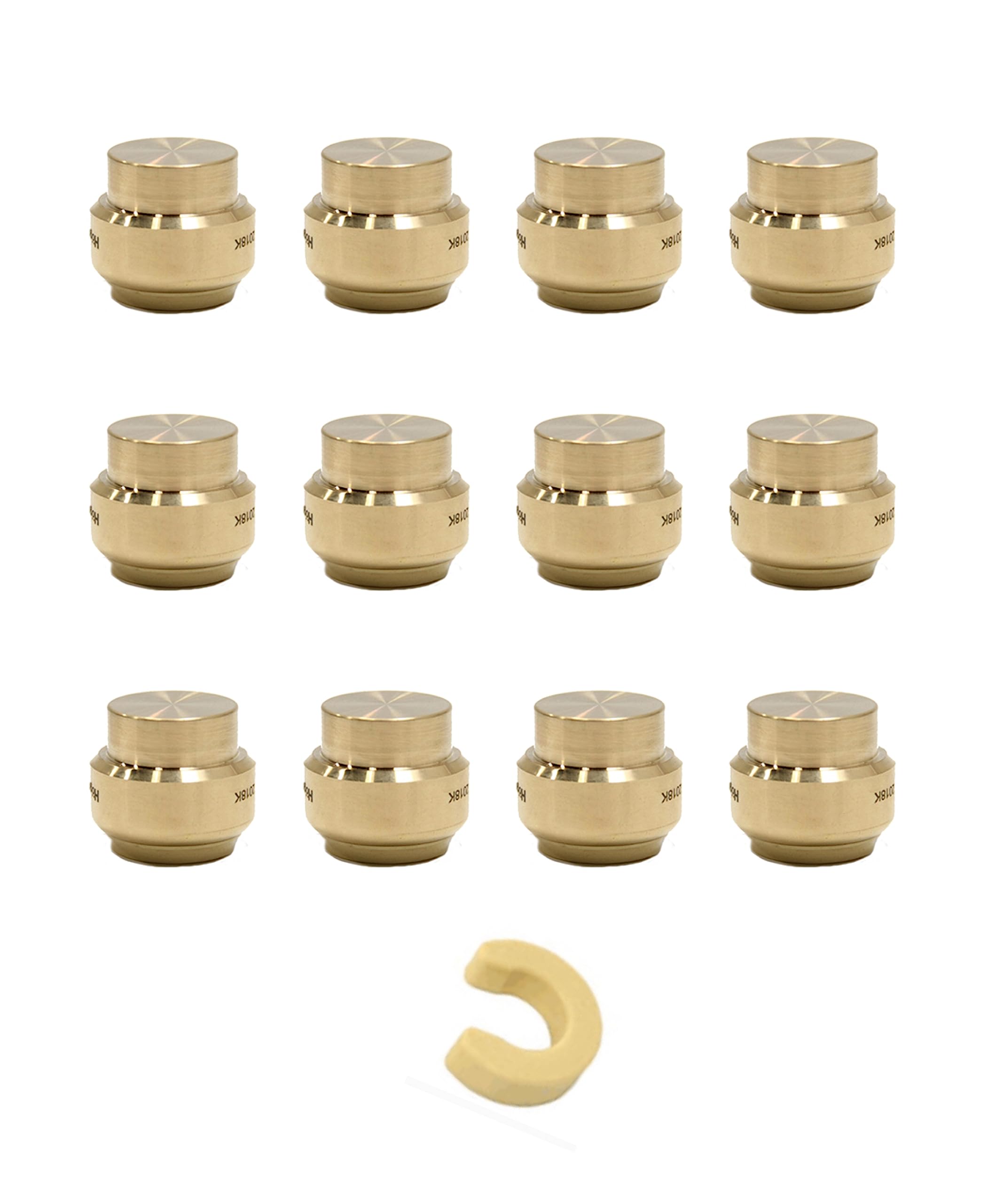 Snapklik.com : (Pack Of 12) EFIELD 1/2 Inch Plug End Cap Push-Fit ...