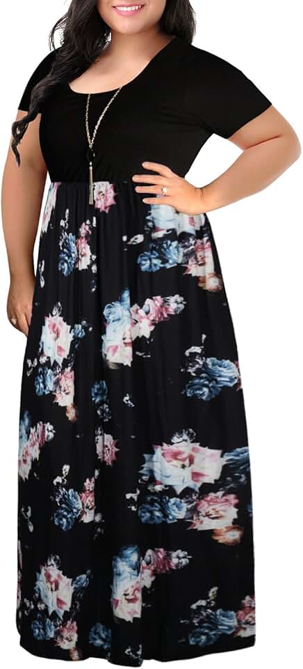 Amazon.ca: Plus-size Maxi Dresses