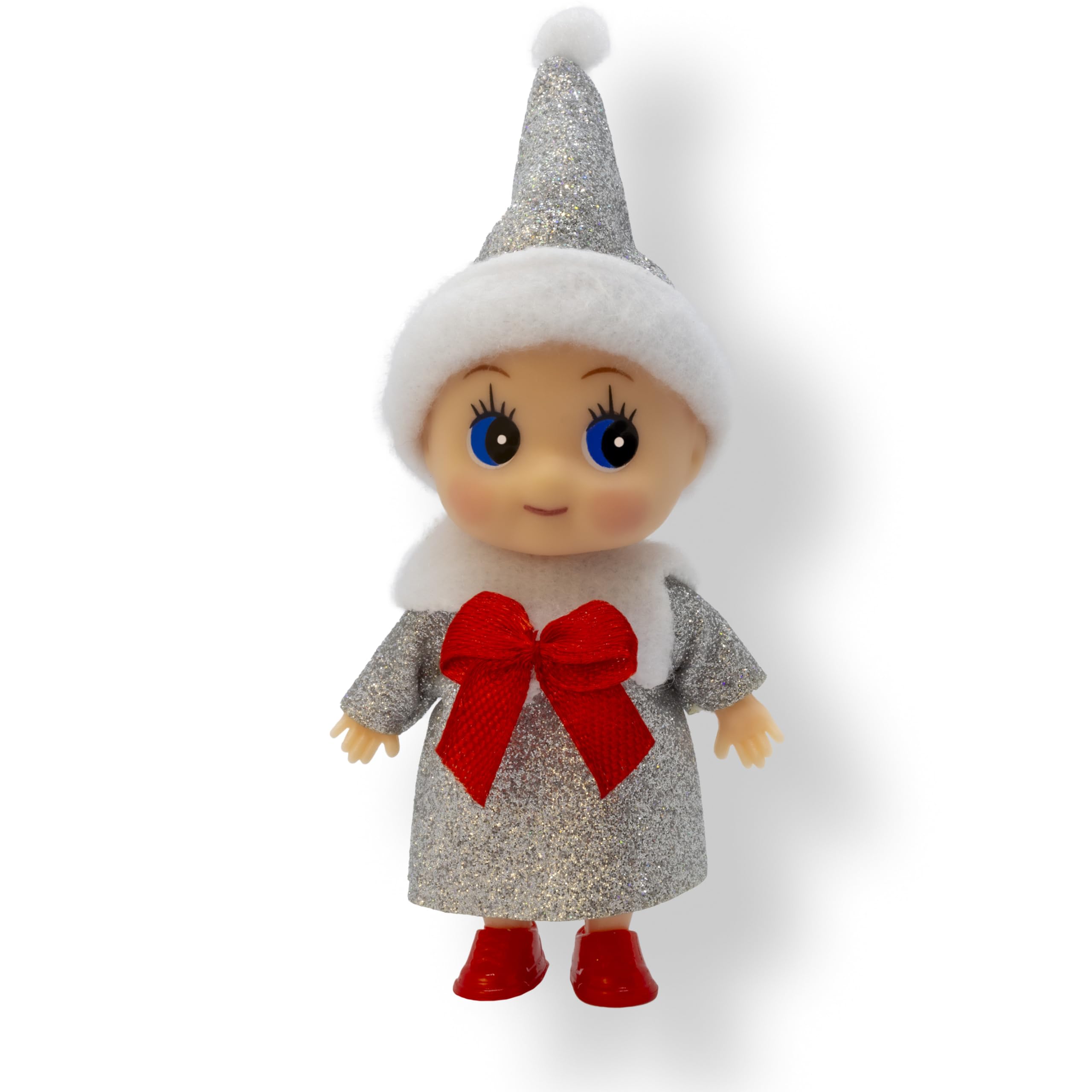 Amazon.com: LitoMagic Baby Elf Doll in Silver Dress : Toys & Games