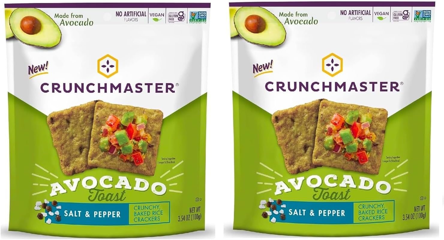 Amazon.com: Crunch Master 5 Seed Multi-Grain Cracker with Olive Oil (5 ...