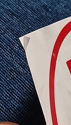 CVANU (Pack Of 2) Red L Board Learning Driver Car Decal Sticker(14.5Cm ...