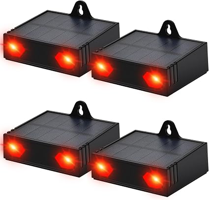 Amazon.com : Solar Predator Control Light Nocturnal Animal Repeller ...