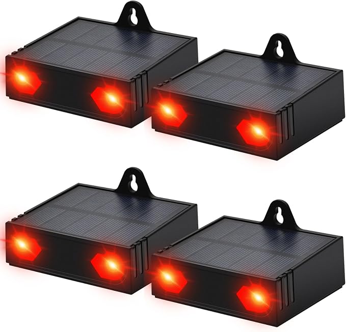 Amazon.com : Solar Predator Control Light Nocturnal Animal Repeller ...