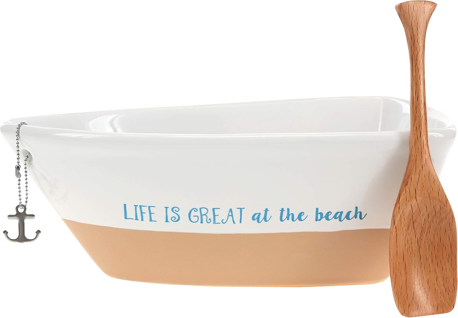 Amazon.com | Pavilion - Life Is Great At The Beach - 12 Oz Stoneware ...