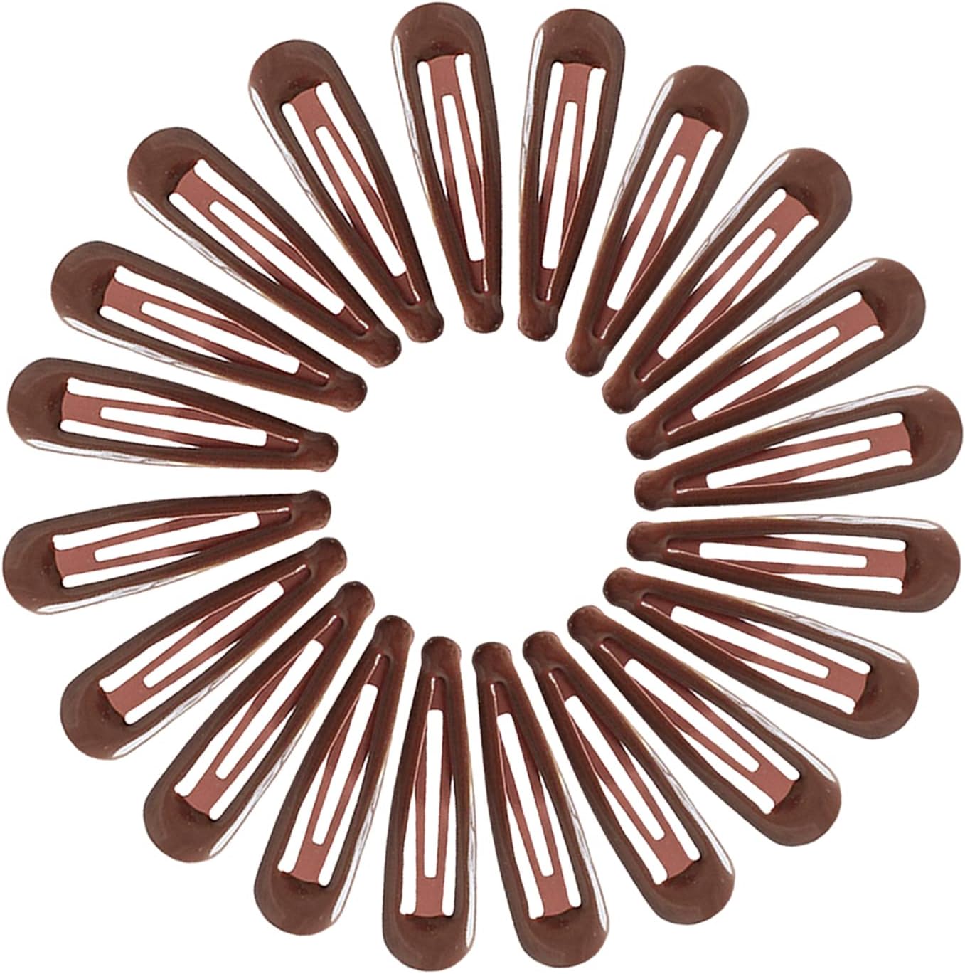 NiceYnn 20pcs Candy Color Small Hair Clips, 4.8cm Colorful No Crease No ...