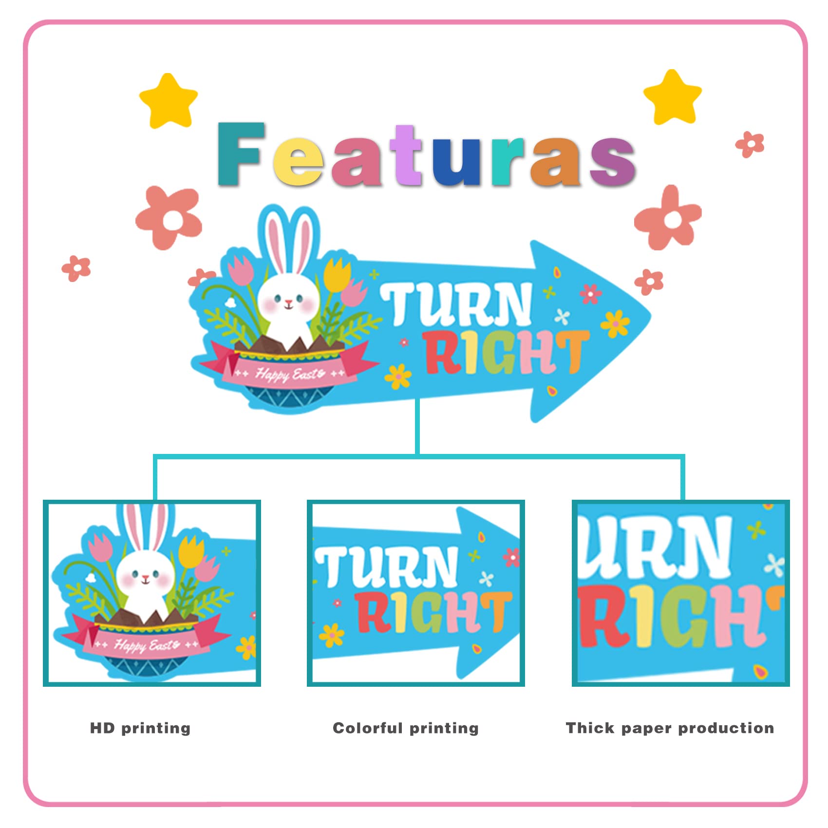 Bunny Hunt Signs Printable Easter Egg Hunt Kit | Made In A Day