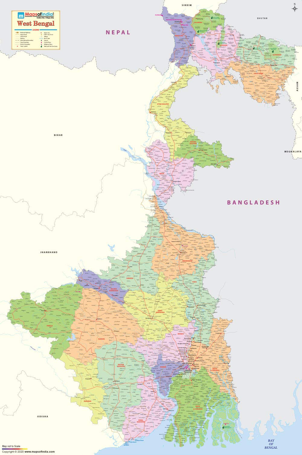 Bangal Map