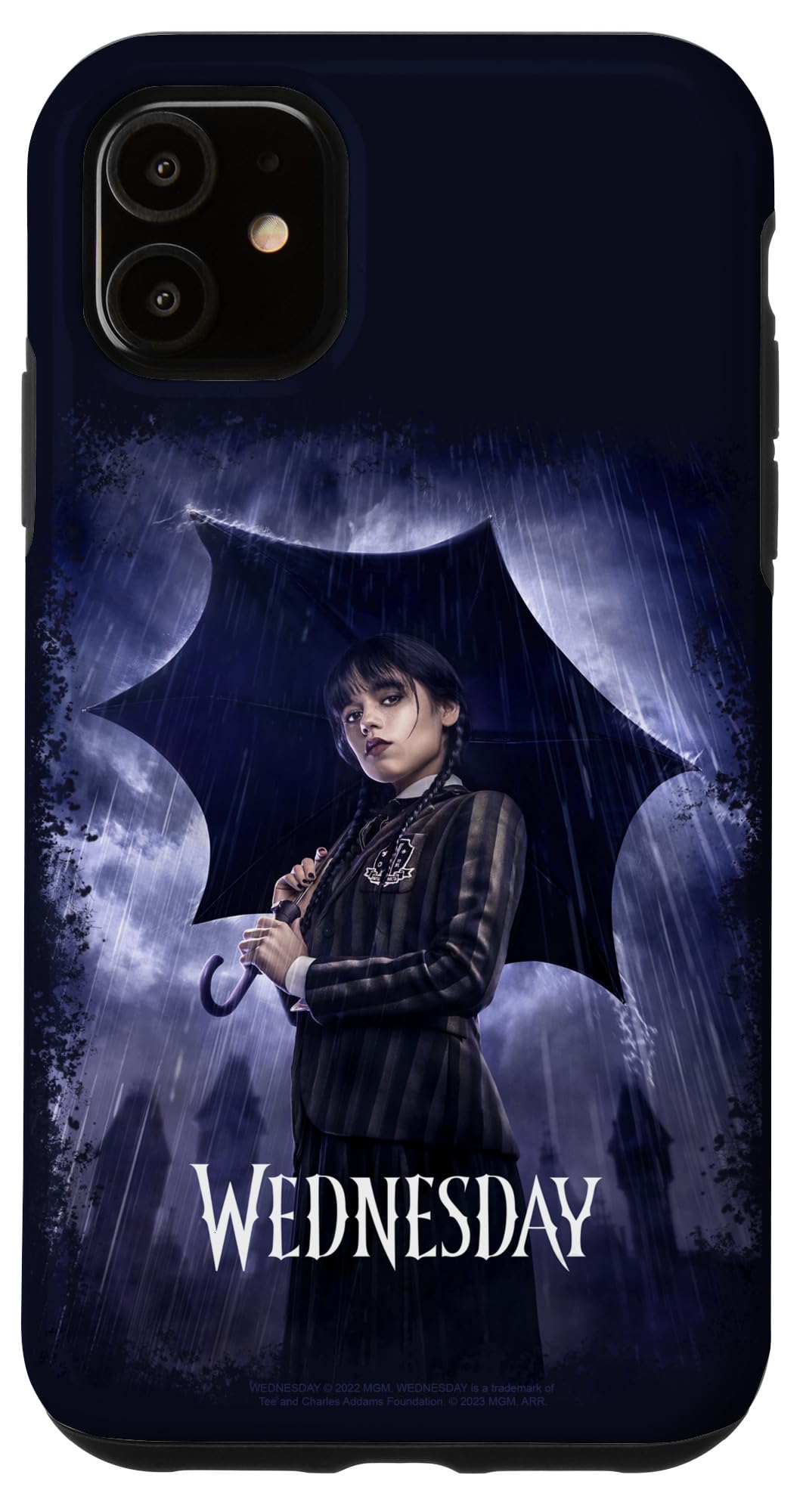 Amazon.com: iPhone 11 Wednesday With Umbrella Nevermore Academy Photo ...