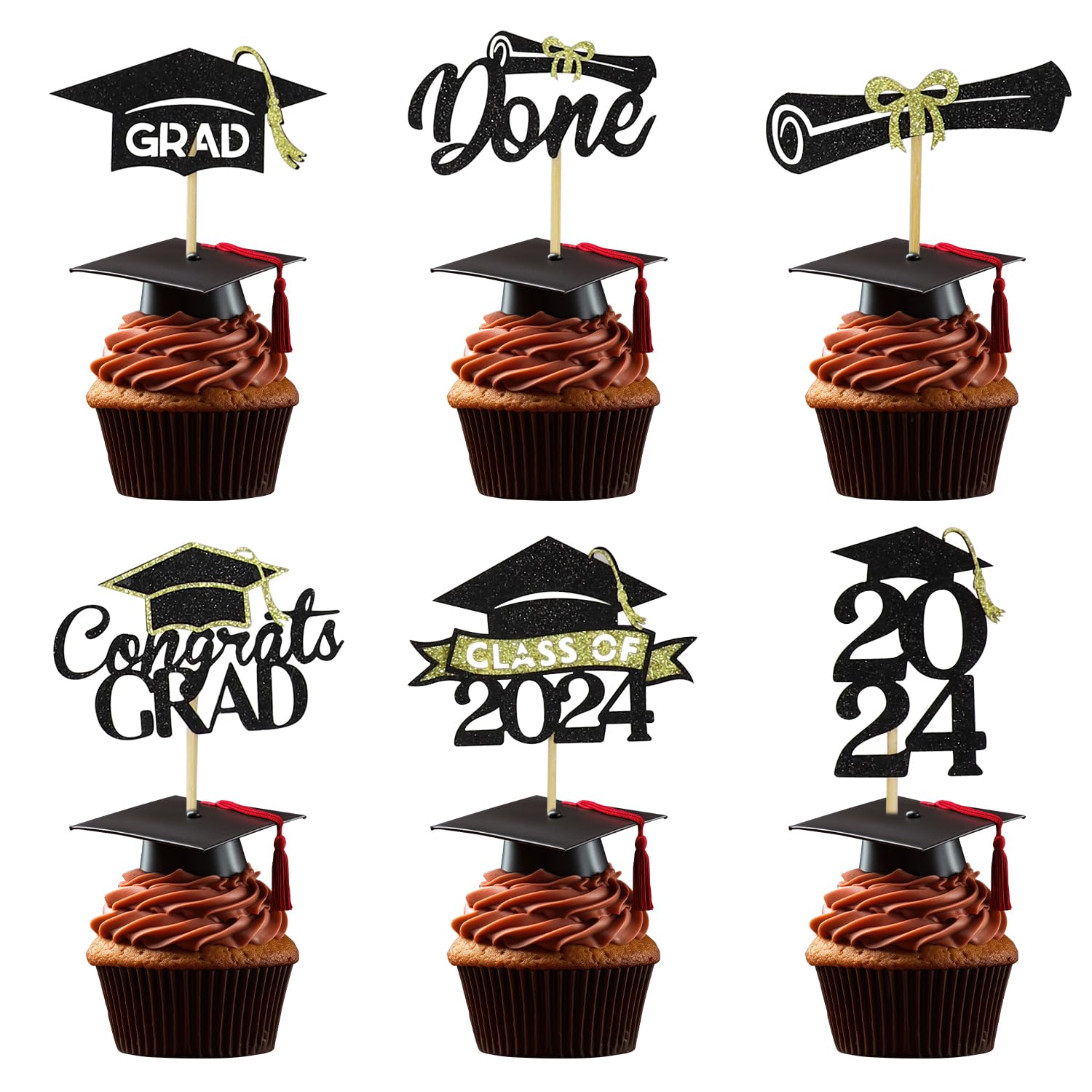 Ally Magic 2024 Graduation Cake Topper Congrats Grad Cake Topper ...
