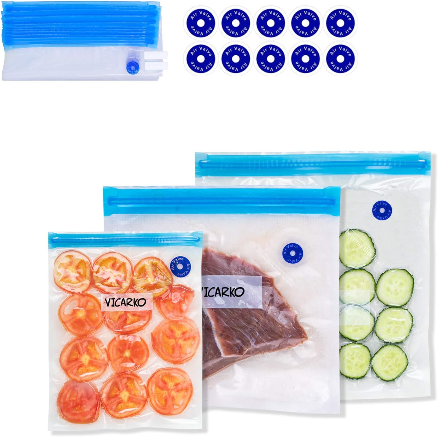Amazon.com: Reynolds Handi Vac Quart Size Vacuum Bags, 14 bags, Genuine ...