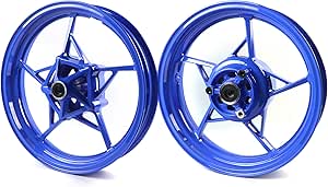 Amazon.com: Arashi Front and Rear Wheels Rims for Kawasaki Z900 2017 ...