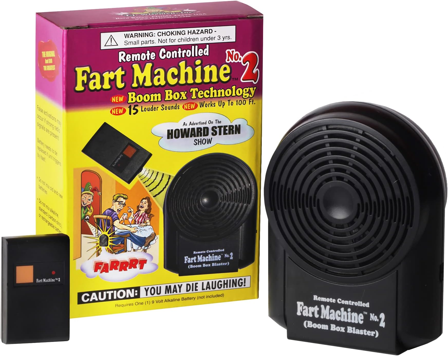 Amazon.com: T.J. Wisemen, Inc. Remote Controlled Fart Machine #2 with ...