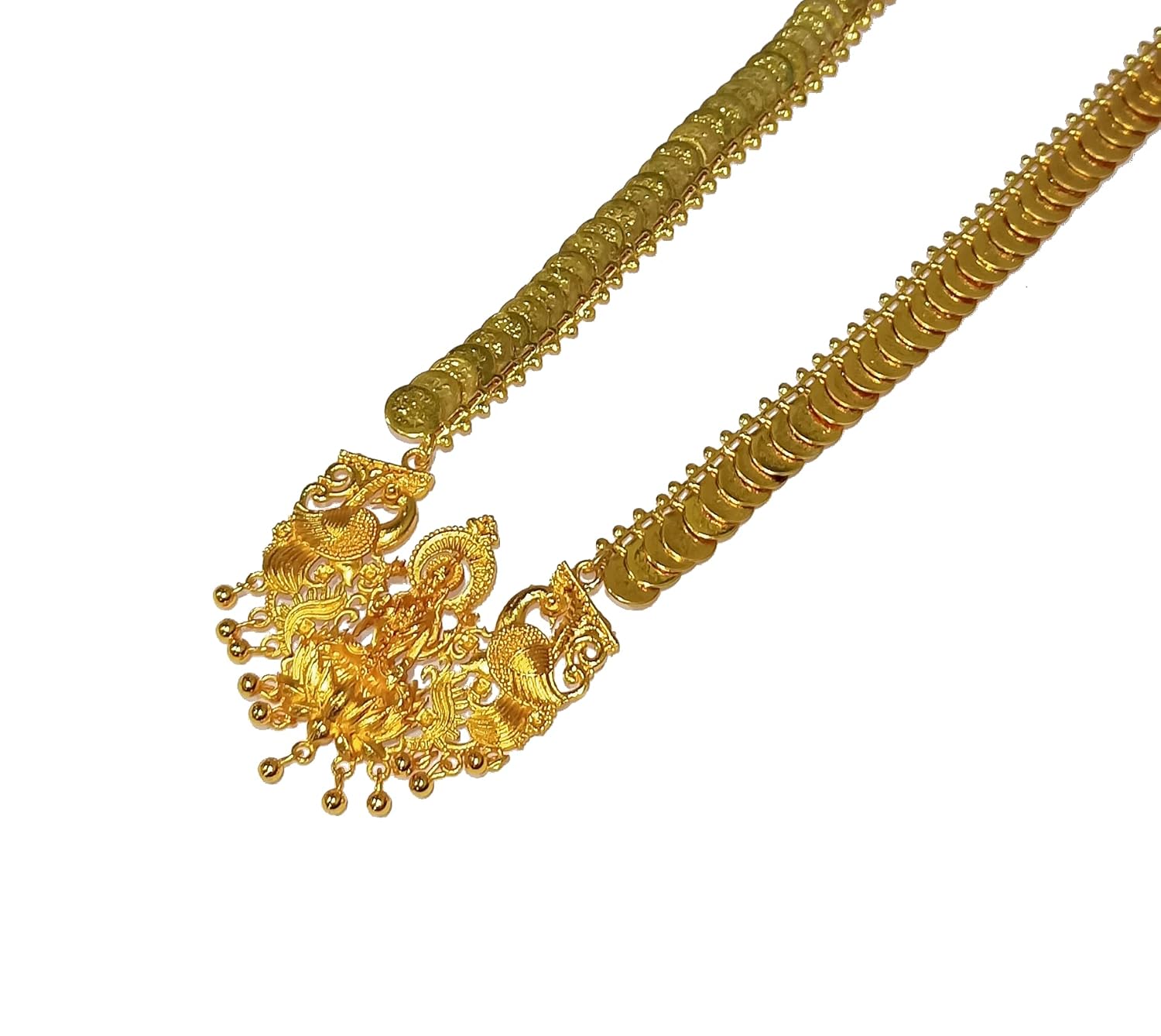 Buy Shrungarika Laxmi devi coin Necklace traditional Temple Coin ...