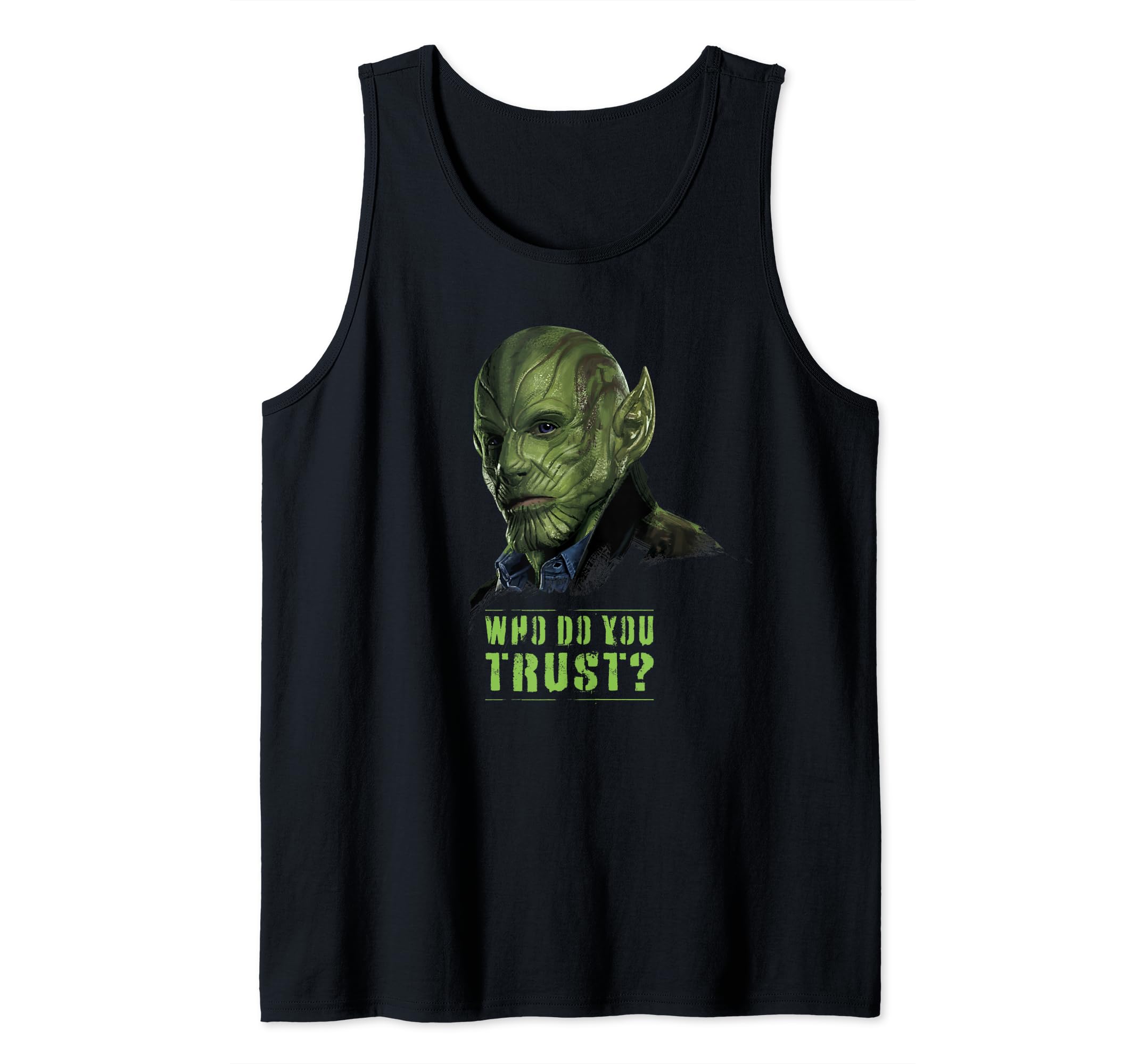 Amazon.com: Marvel Secret Invasion Talos Who Do You Trust Poster Tank ...