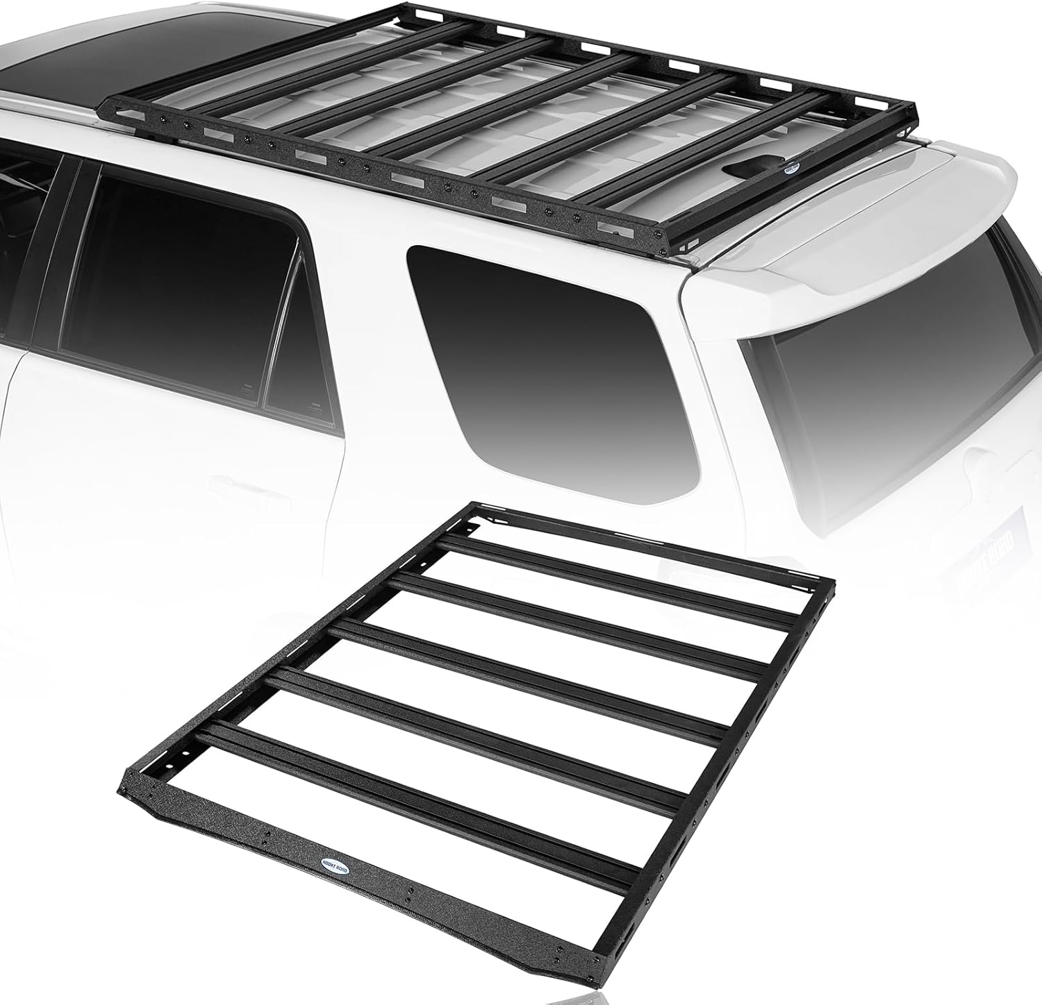 Amazon.com: Hooke Road 4Runner Roof Rack Overland Cargo Carrier Basket ...