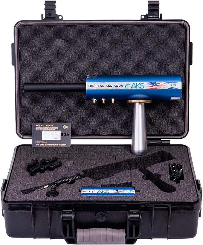 GOLD AKS Real Aqua Long Range Water Detector | Professional Underground ...