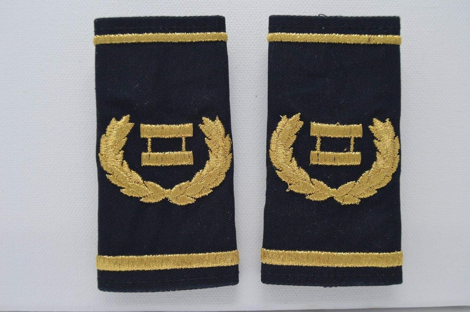 Amazon.com: Pair Fire EMS Police Captain Epaulet Shoulder Boards With ...