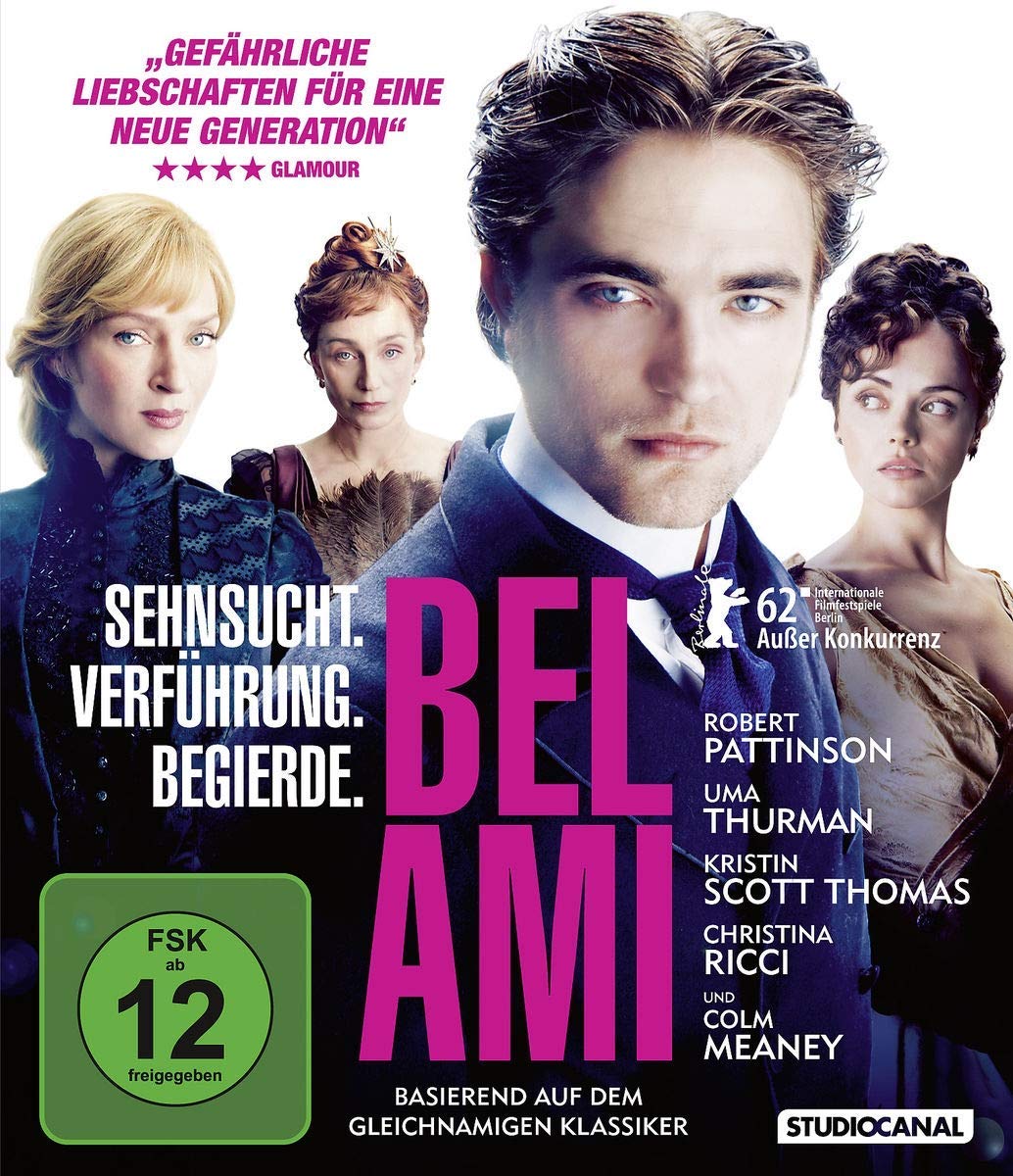 Amazon.com: Bel Ami [Blu-ray] [2012] : Thurman, Uma, Ricci, Christina ...