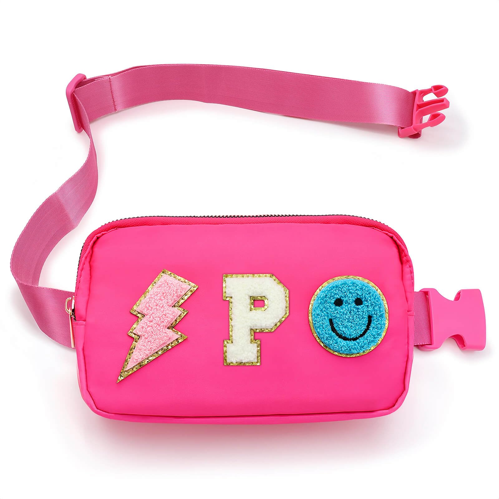 Amazon.com | Fanny Pack for Girls Crossbody Bag, Preppy Nylon Kids Belt ...