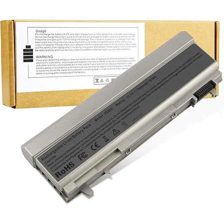 Amazon.com: 9 Cell Laptop Battery Replace for Dell Latitude E6400 E6410 ...
