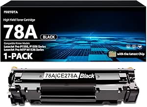 Amazon.com: (con chip) Cartucho de tóner negro 78A de alto rendimiento ...