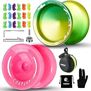 Amazon.com: YOSTAR V10 Yoyo Finger Spin Tricks for Beginner ...