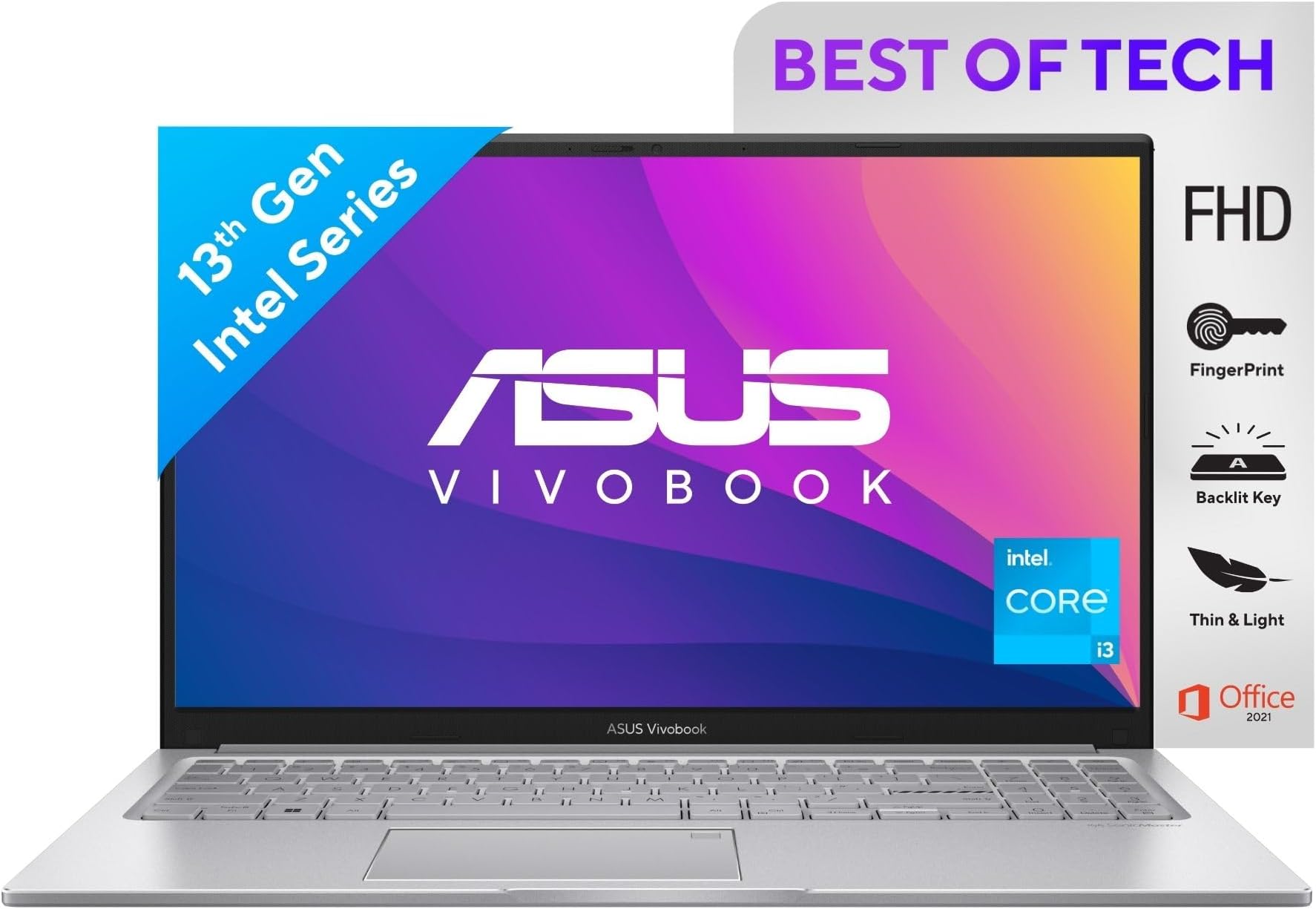 ASUS Zenbook 14, Intel Core Ultra 5, 14" 3K OLED 16:10 120 Hz, Thin ...