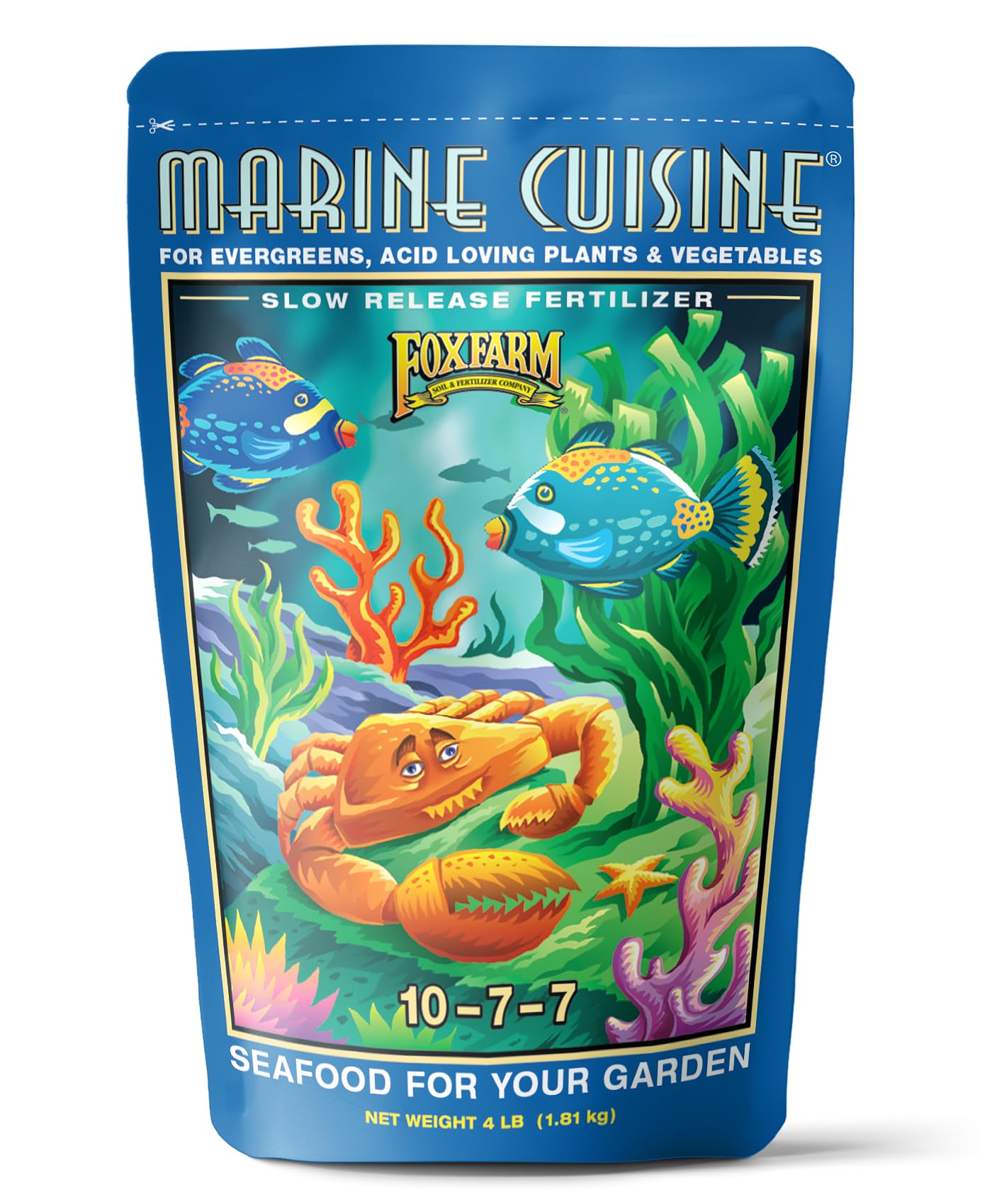 Amazon.com : FoxFarm Marine Cuisine Fertilizer, Time Release All ...