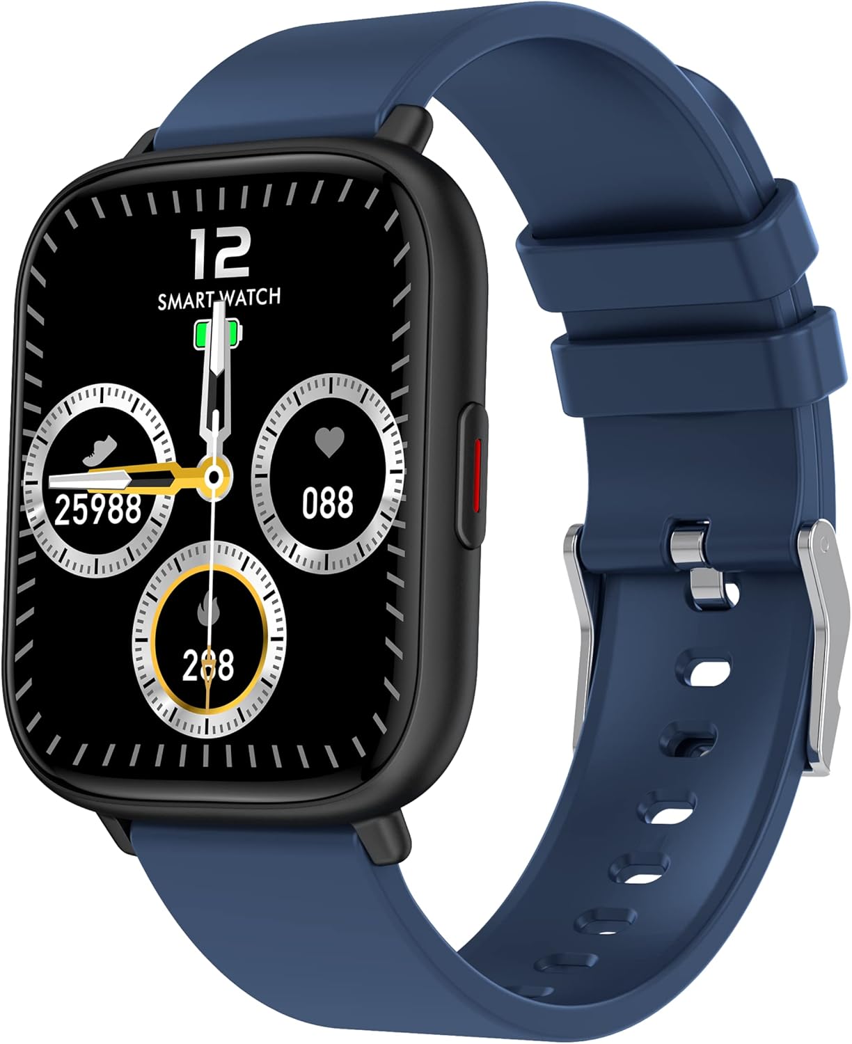 Amazon | スマートウォッチ 多機能＆1.85インチ大画面 運動管理 着信通知 活動量計(znsh-3q067) | BUSAX ...