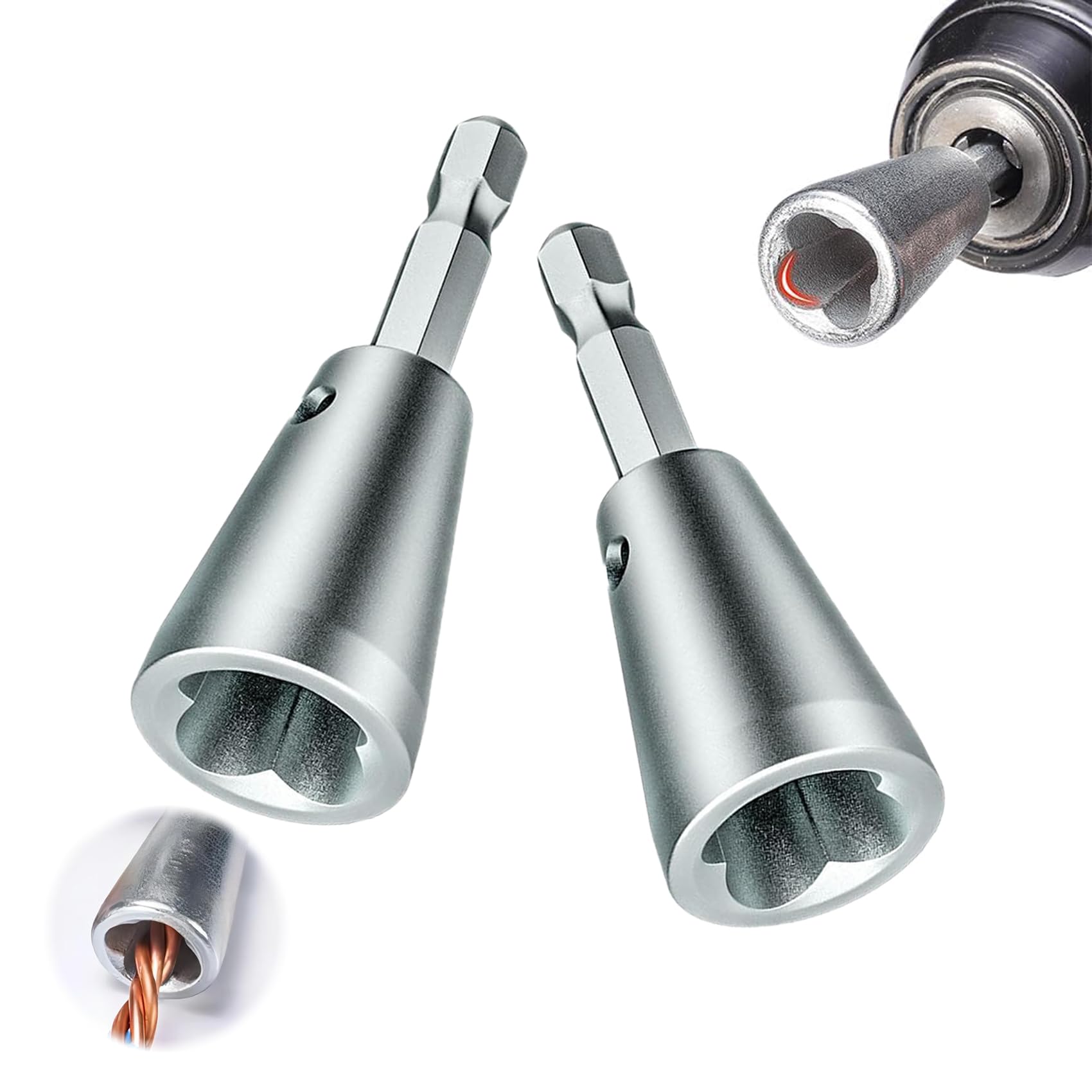 Snapklik.com : Kamitaly Wire Twisting Tool, Wire Twister Tool For Drill ...