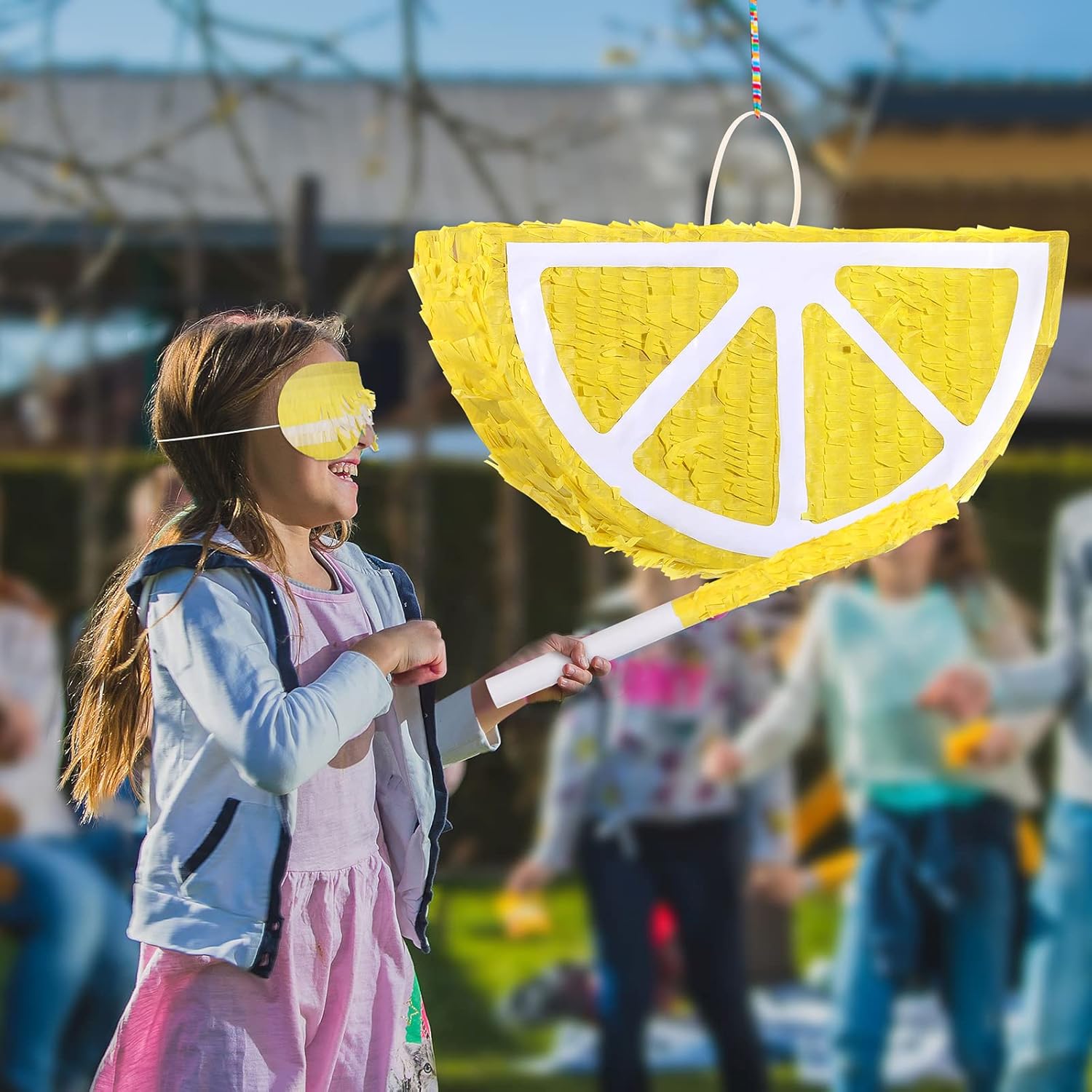 Pinata Summer Theme Pinata Includes Stick Blindfold Confetti Fruit ...