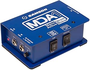Amazon.com: Samson MDA1 Mono Active Direct Box : Samson Audio: Musical ...