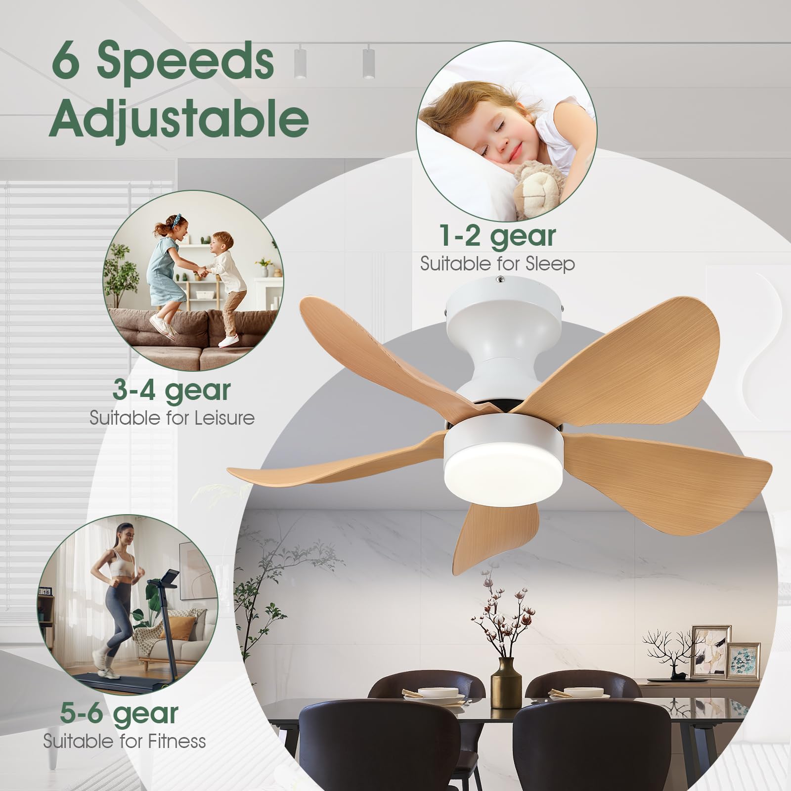 Snapklik.com : Kviflon Ceiling Fan